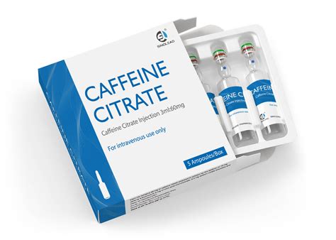 Caffeine Citrate Injection 3ml 60mg Caffeine And Chemical