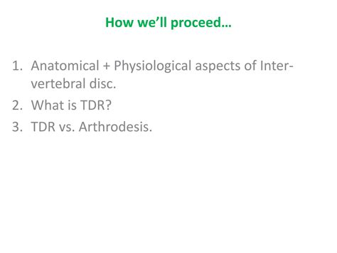 Intervertebral Disc Replacement Pptx