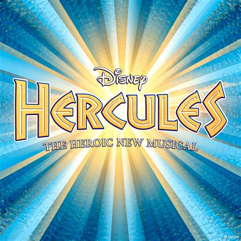 Hercules 1997 Poster Disneys Hercules The Musical West End