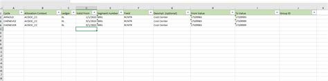 Importing Allocations Sap Concur Community