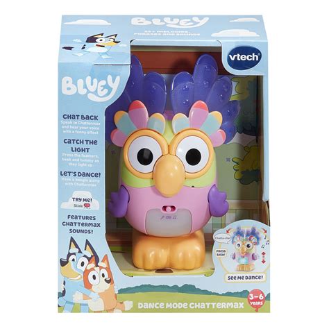 Bluey Dance Mode Chattermax Electronic Toy The Entertainer