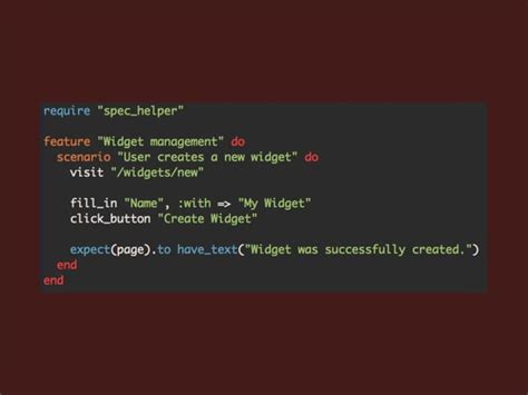 Migrating From Webrat To Capybara PDF Web Development Internet