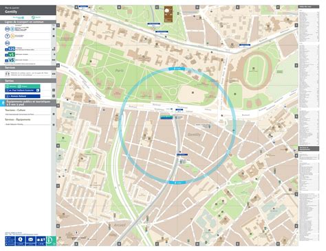 Accès Gentilly Rer Bonjour Ratp