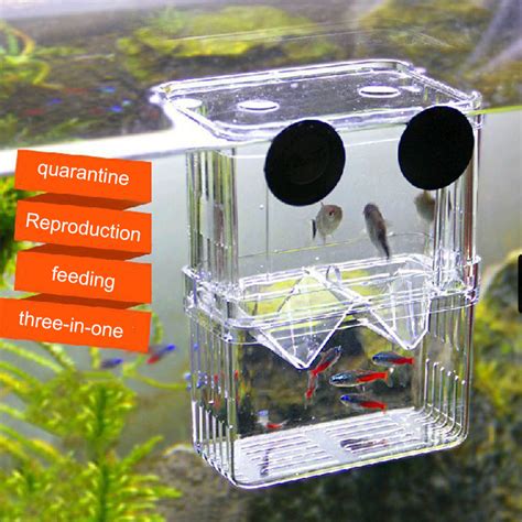 Klar Fisch Zucht Box Aquarium Züchter Doppel Schlü Vicedeal