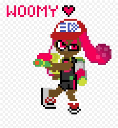Super Smash Bros Characters Png Inkling Girl Super Smash Pink Inkling