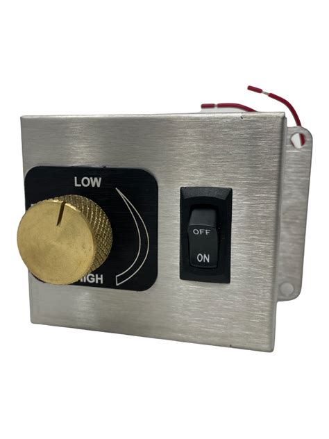 Old Style Speed Control With Switch In Stainless Housing Dickinson Marine