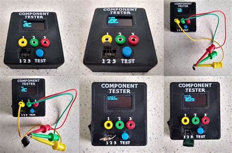 micro component tester electrical projects tester components