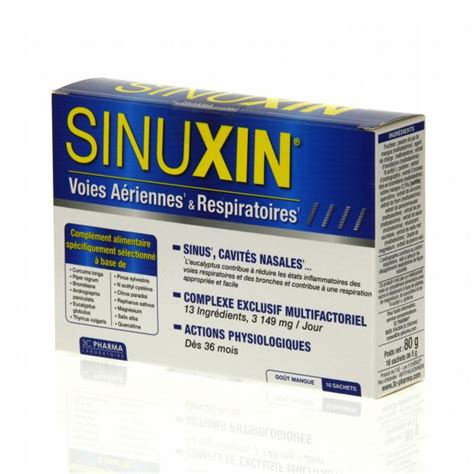 Sinuxin Za Dihala 16 Vrečk Alajasi