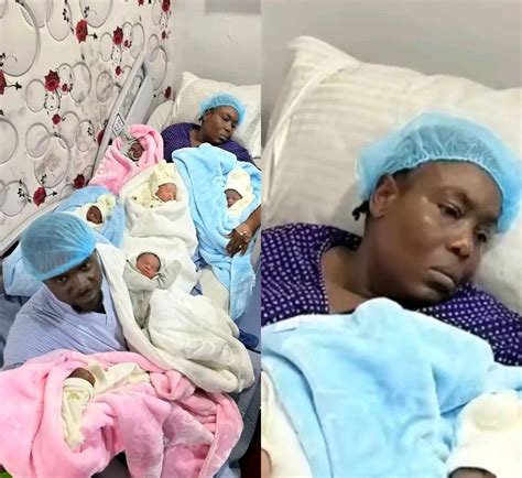“in This Economy” Viral Photos Show Exhausted Woman Who Gave Birth To