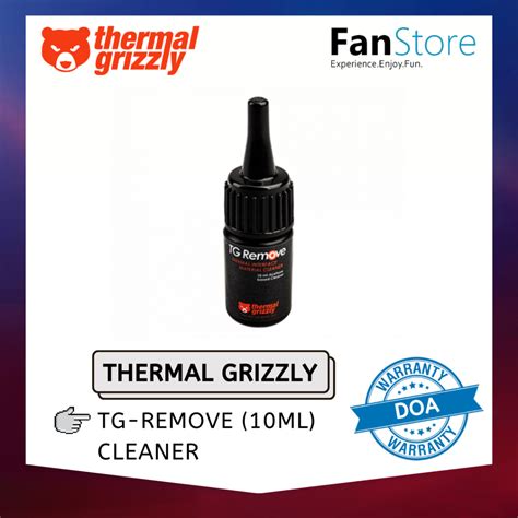 Fanstore Thermal Grizzly Tg Remove Cleaning Thermal Paste 10ml