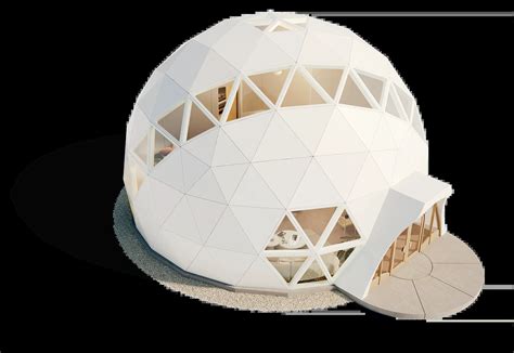Amma Dome Home — 1643 Sf Bioceramic Geodesic Home Geoship