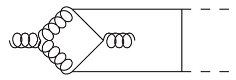 Example Of A Non Planar Two Loop Box Diagram With Two Mass Scales
