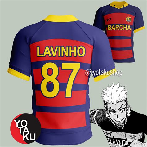 Jual Jersey Anime Cosplay Blue Lock Fc Barcha Seri 2 Bachira Picasso