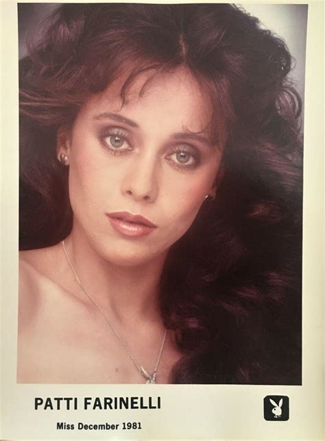 Playboy Playmate Patricia Farinelli Dec 1981 Promotional Color 8x10
