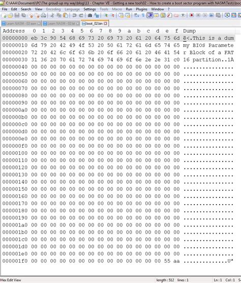 How To Create A Boot Sector Program With NASM