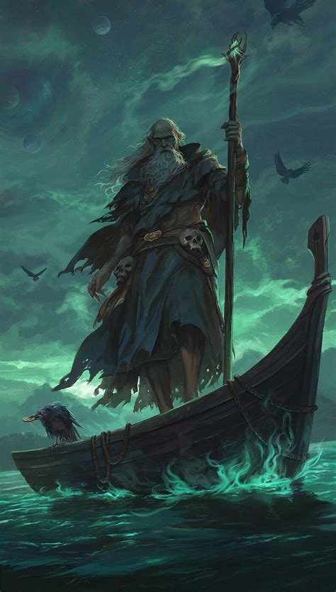 Artstation Charon Charon Greek Mythology Tattoos Fantasy Artwork