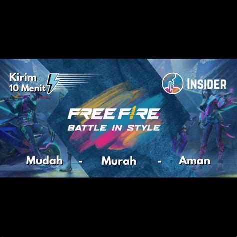 Jual Level Up Pass Free Fire Insider Top Up Vcgamers