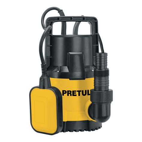 Bomba Sumergible Plástica 34 Hp Para Agua Limpia Pretul Trupe