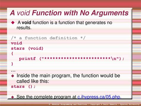 Lesson 6 Modular Programming And Functions Ppt Download