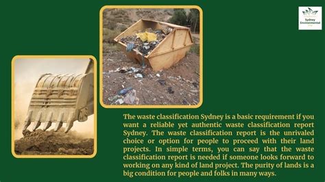 Ppt Waste Classification Report Sydney Powerpoint Presentation Free