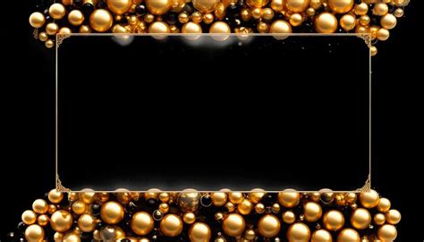 Premium Ai Image Glass Template With Balls