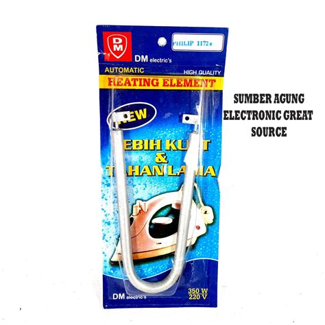Jual Elemen Panas Seterika Philip 1172 Heating Element 350w Setrika