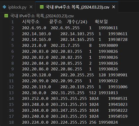 Iptables와 Ipset을 이용하여 한국 Ip만 허용 Esukmeans