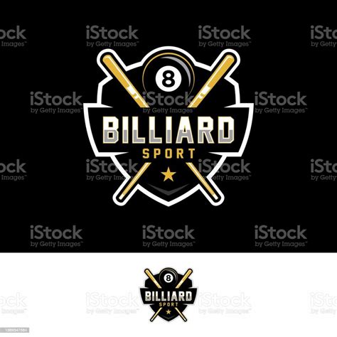 당구 아이콘 디자인 스포츠 배지 템플릿 벡터 일러스트레이션 8에 대한 스톡 벡터 아트 및 기타 이미지 8 검은색 경기 스포츠 Istock