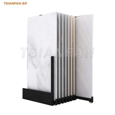 Ceramic Tile Push Pull Display Rack Flooring Display For Sale