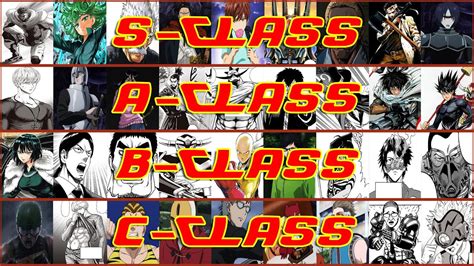 One Punch Man Ranks How Do Ranks Work In One Punch Man Pcetsk