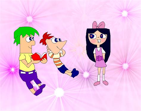 Request 20 Izzy Phin And Ferb By Olusia200 On Deviantart