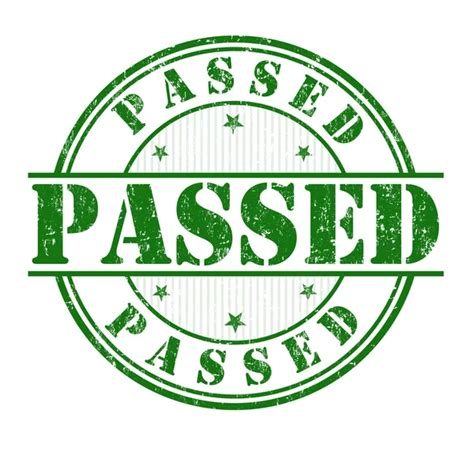 Not Passed Vector Images Depositphotos