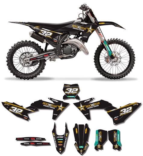 Kit DÉco Motocross Ktm Rockstar Shifter Gfx