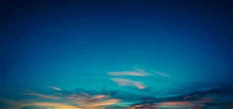 Beautiful Blue Sky Background Beautiful Blue Sky With Clouds Sunset