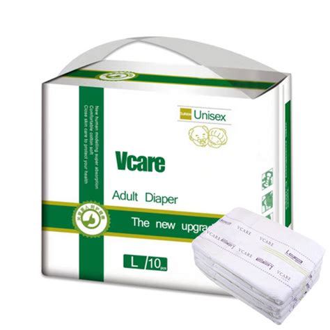 New Professional Quick Dry Fluff Pulp Adult Diaper Incontinence White