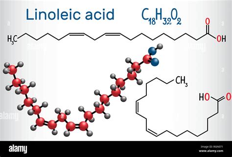 Linoleic Acid Structural Formula
