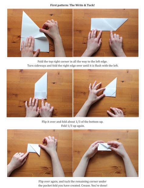 Origami Paper Note Fold At Ericka Terry Blog