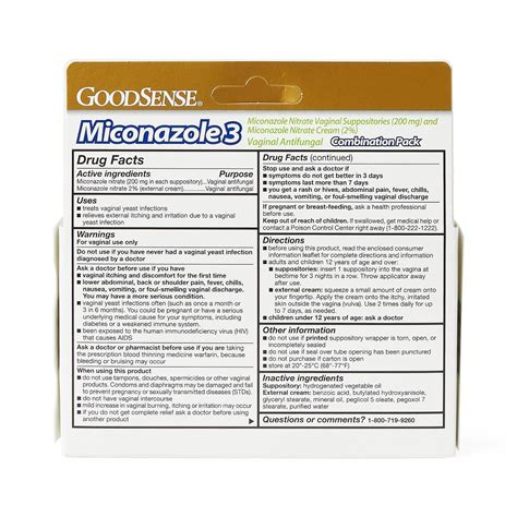 Miconazole Vaginal Suppository And Cream Medline
