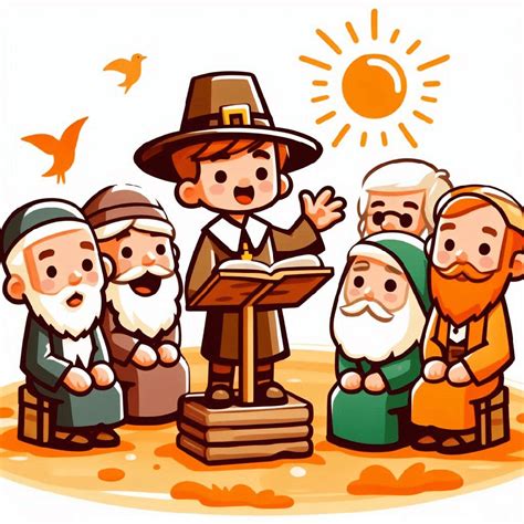 Clipart Of Pilgrim Clipartworld