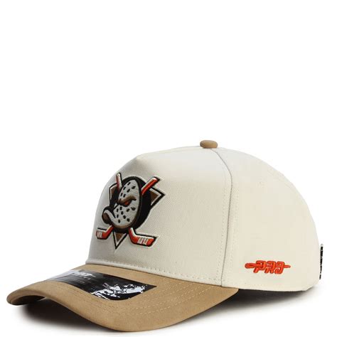 Pro Standard Nhl Anaheim Ducks Signature Suede Pro Pinch Strapback