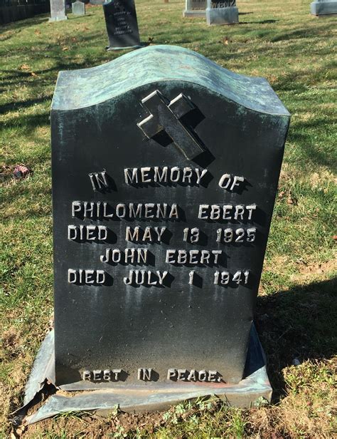 Philomena “minnie” Elfert Ebert 1867 1925 Monumento Find A Grave