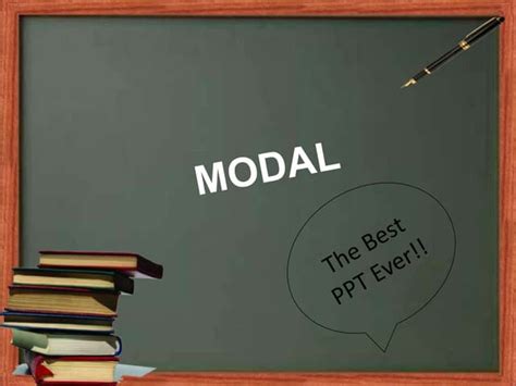Modals Class 10 Pptx