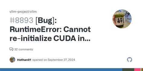 Bug Runtimeerror Cannot Re Initialize Cuda In Forked Subprocess To Use Cuda With