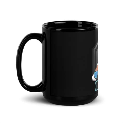 Periphio Mad Scientist Black Glossy Gamer Mug Periphio
