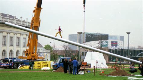 Documenta 9 1992 Man Walking To The Sky Lamparter Stahlbau Und