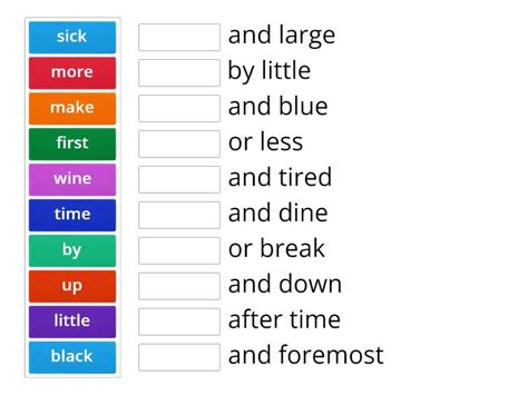Binomial Pairs Match Up