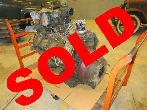 Sold Ford Flathead V8 Engine 337 Cubic Inch 1948 1951 Hot Rat Rod