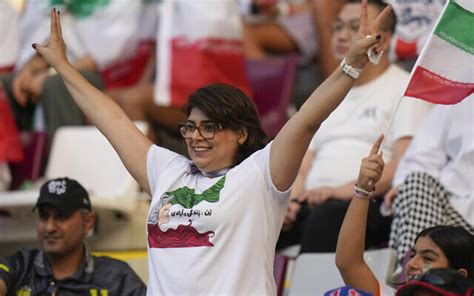 Barred From Mens Soccer Games At Home Iranian Women Flock To World