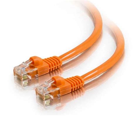 Astrotek Cat6 Ethernet Cable Orange 50cm Techloop
