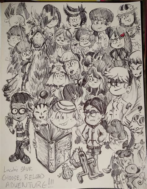 The Loud House Save Choose Reload Adventure By Pikapika212 On